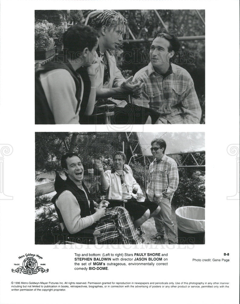 Pauly Shore, Stephen Baldwin, Jason Bloom in Bio-Dome 1996 vintage ...