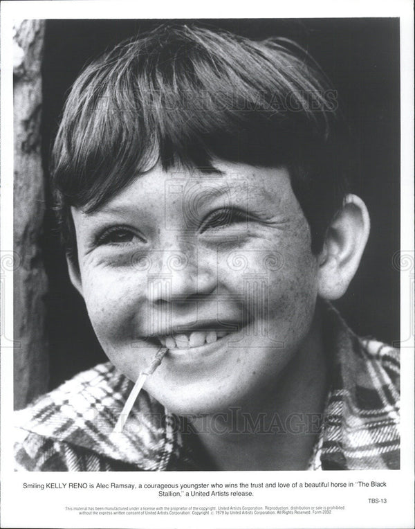 Kelly Reno Stars In The Black Stallion 1979 vintage promo photo print ...