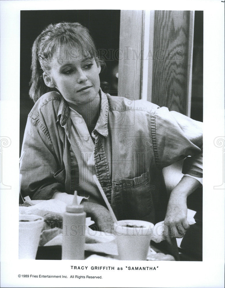 Tracy Griffith Fast Food 1989 vintage promo photo print - Historic Images