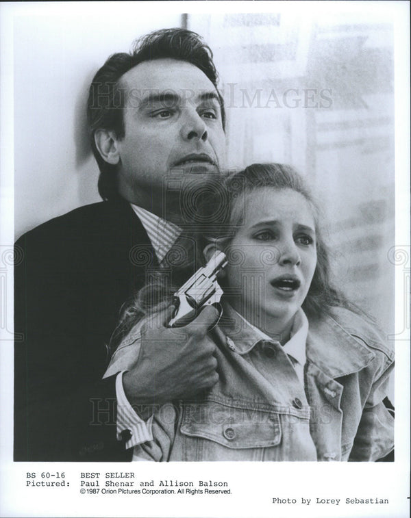 Best Seller Paul Shenar Allison Balson 1987 vintage promo photo print ...