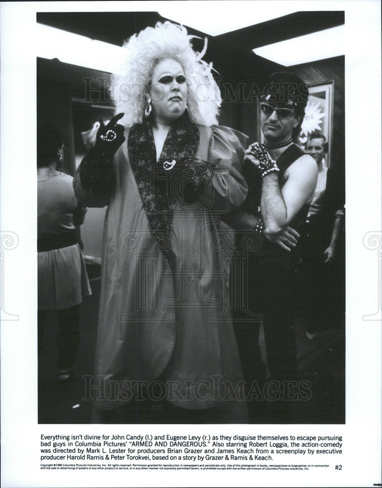 Film Armed and Dangerous John Candy 1986 vintage promo photo print - Historic Images