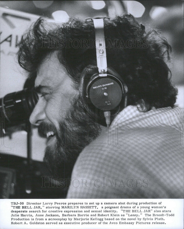Larry Peerce Director of The Bell Jar 1979 vintage promo photo print ...