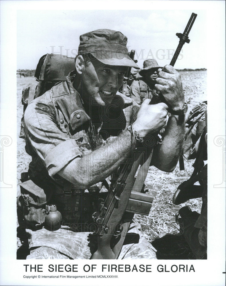 R. Lee Ermey Actor Siege Firebase Gloria War Film Movie 1988 vintage ...