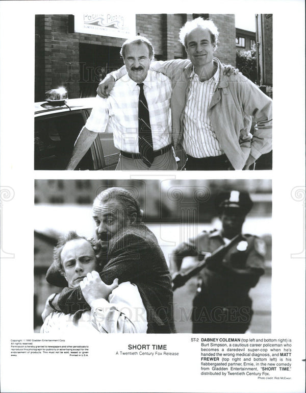 Dabney Coleman Actor Matt Frewer Comedy Film Short Time Movie 1990 ...