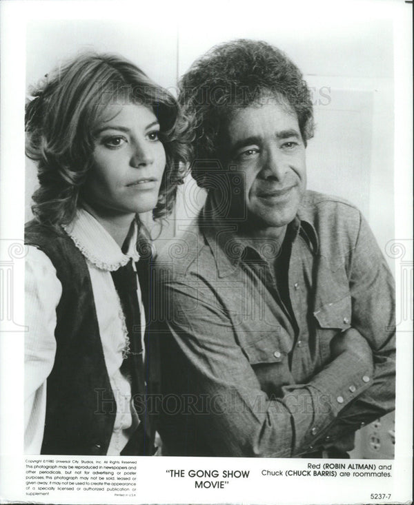 Robin Altman Chuck Barris The Gong Show Movie 1980 vintage promo photo ...