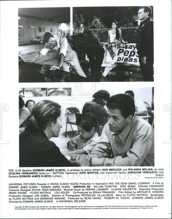 Film American Me Edward James Olmos Ken Medlock Rolando Molina 1992 ...