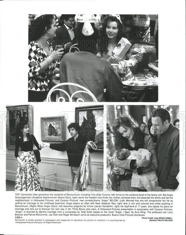 Angie Film Geena Davis Scenes Stephen Rea Aida Turturro 1994 vintage ...
