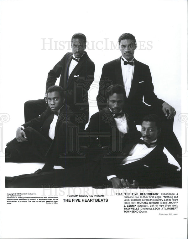 Michael Wright, Harry J. Lennix Star In The Five Heartbeats 1991 ...