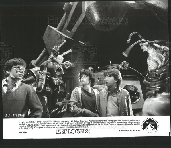 1985 Press Photo Explorers River Phoenix Jason Presson Ethan Hawke ...