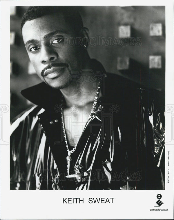 Press Photo Keith Sweat R&B Soul Singer Songwriter Record Producer ...