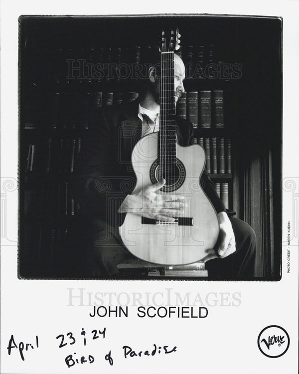 Press Photo John Scofield Jazz Music Guitarist And Composer Verve Reco ...