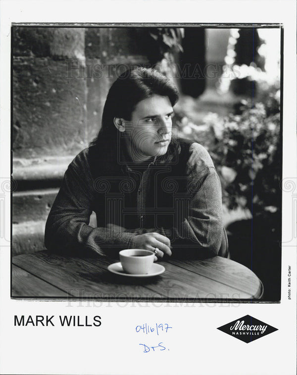 1997 Press Photo Mark Wills American Country Music Singer Songwriter G ...