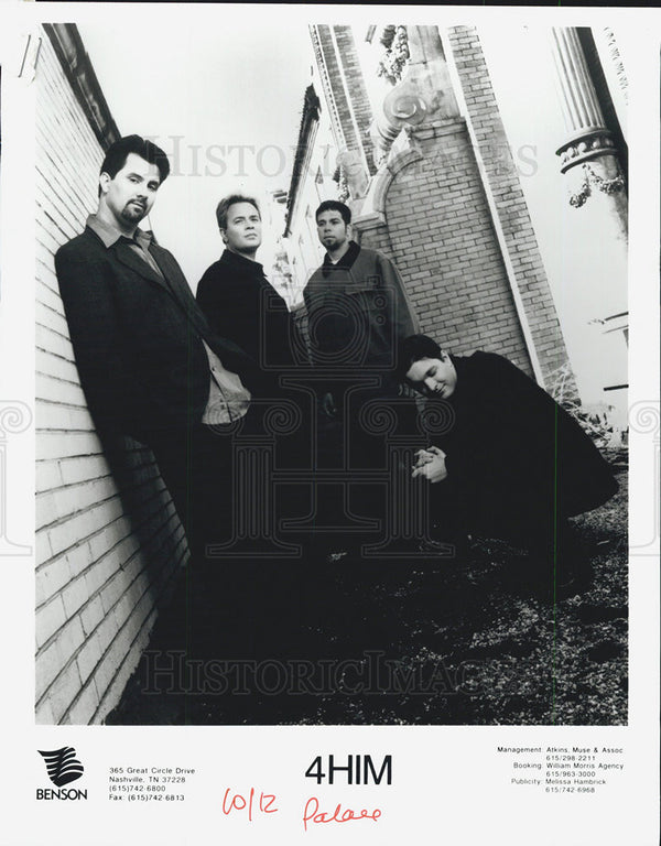 Press Photo "4HIM", the band - Historic Images