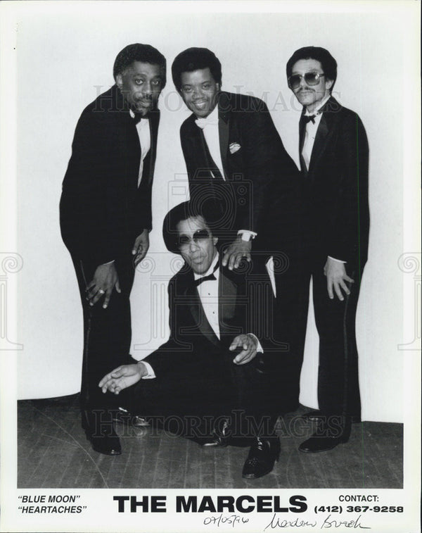 1996 Press Photo "The Marcels" - Historic Images