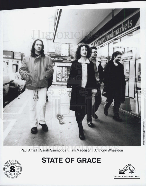 Press Photo Paul Arnall Sarah Simmonds Tim Maddison Anthony Wheeldon S ...