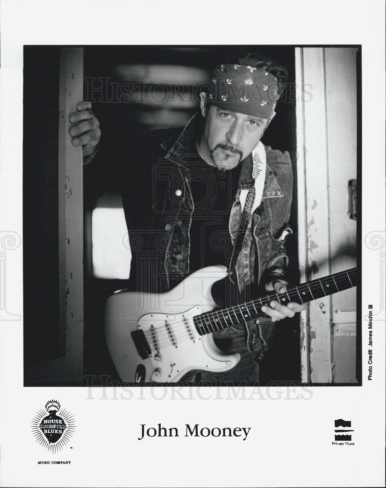 Press Photo John Mooney singer - Historic Images