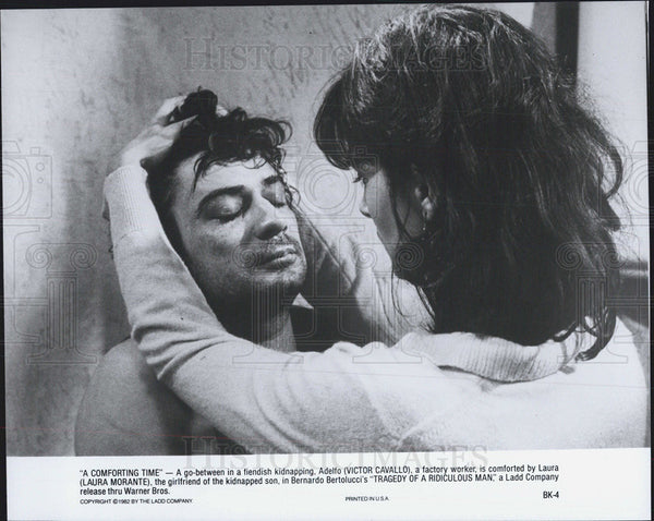 1982 Press Photo Victor Cavallo/Laura Morante/Italian Actor/Actress ...