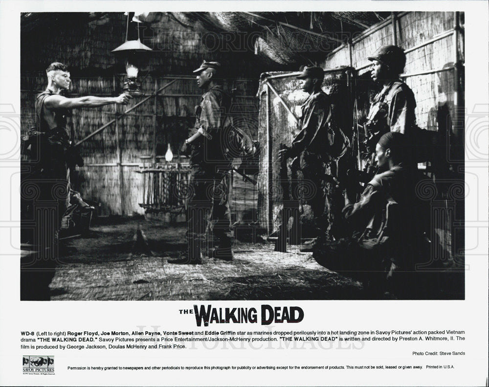 Press Photo Roger Floyd Joe Morton Allen Payne Vonte Sweet And Eddie G ...