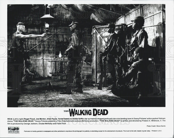 Press Photo Roger Floyd Joe Morton Allen Payne Vonte Sweet And Eddie G ...