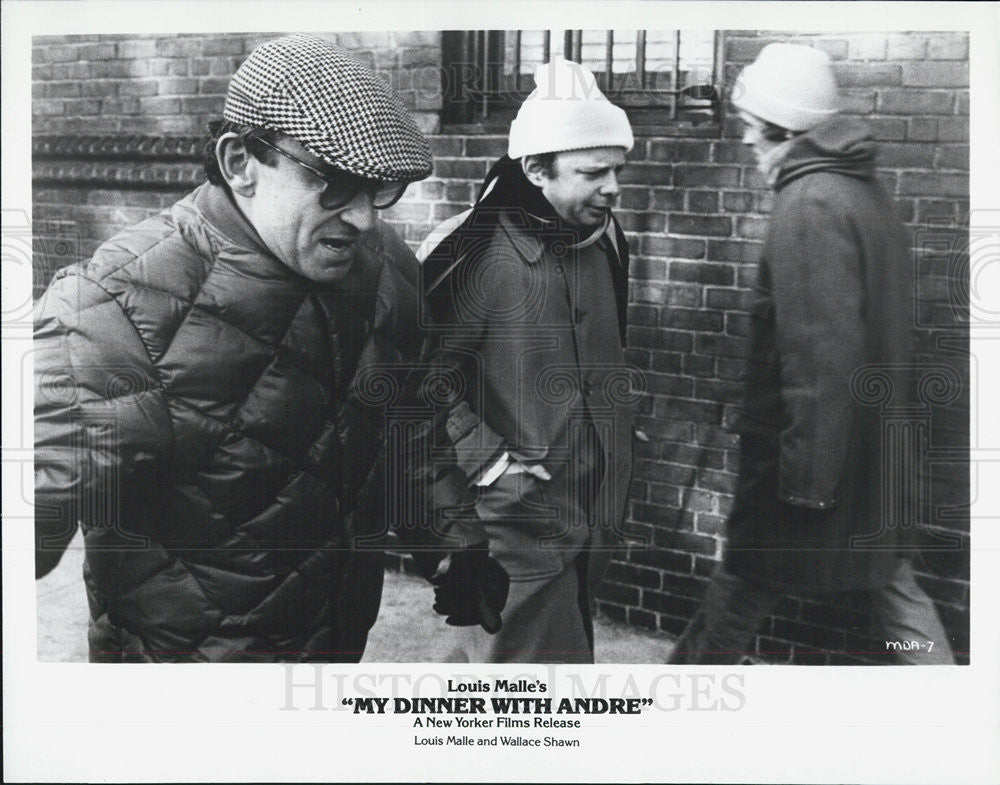 Press Photo From a scene in the movie "My Dinner With Andre" - Historic ...
