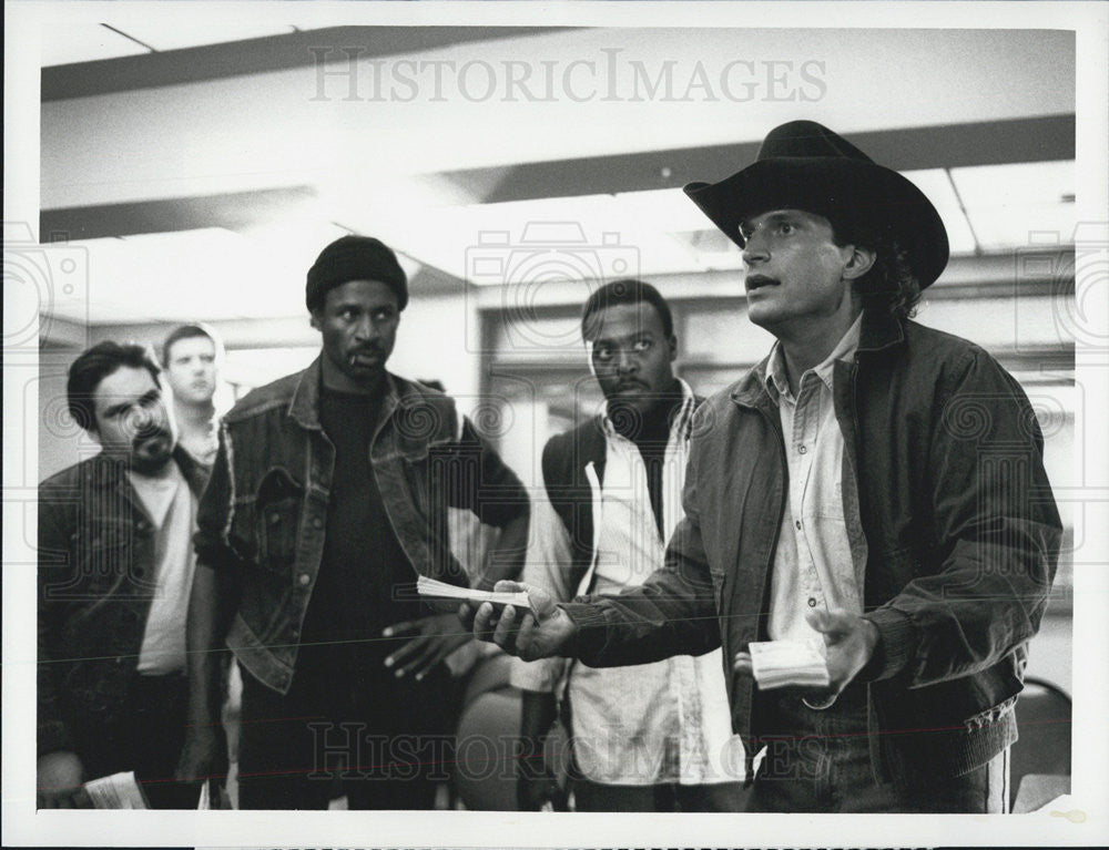 1987 Press Photo Rex Smith Actor Houston Knights Television Series Sho ...