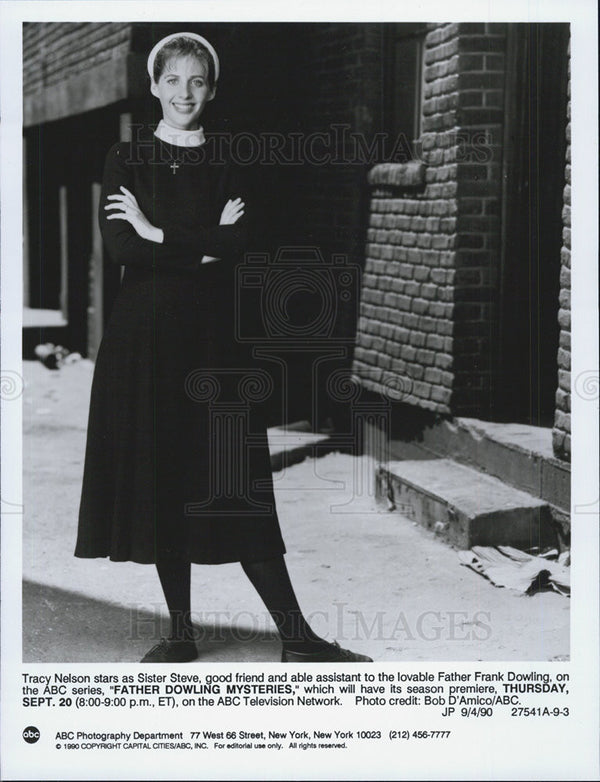 Tracy Nelson Actress Father Dowling Mysteries Series Show 1990 vintage ...