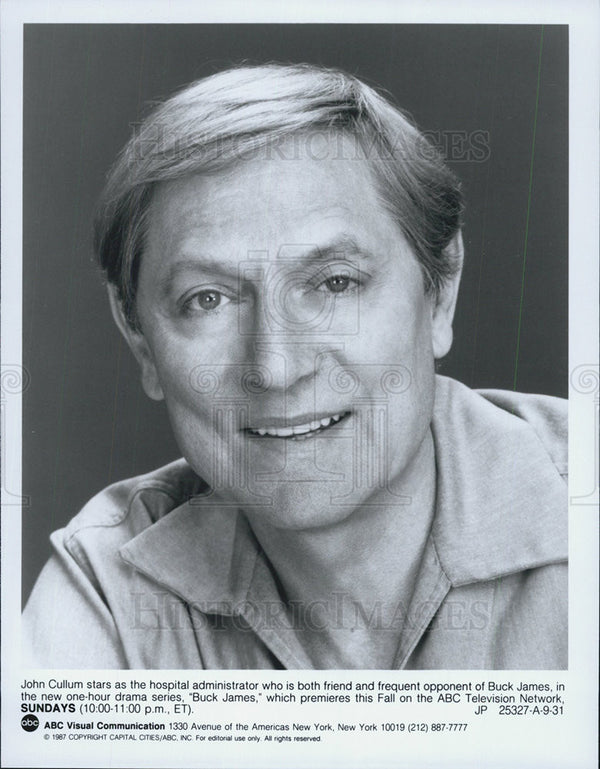 John Cullum Actor Buck James 1987 vintage promo photo print - Historic ...