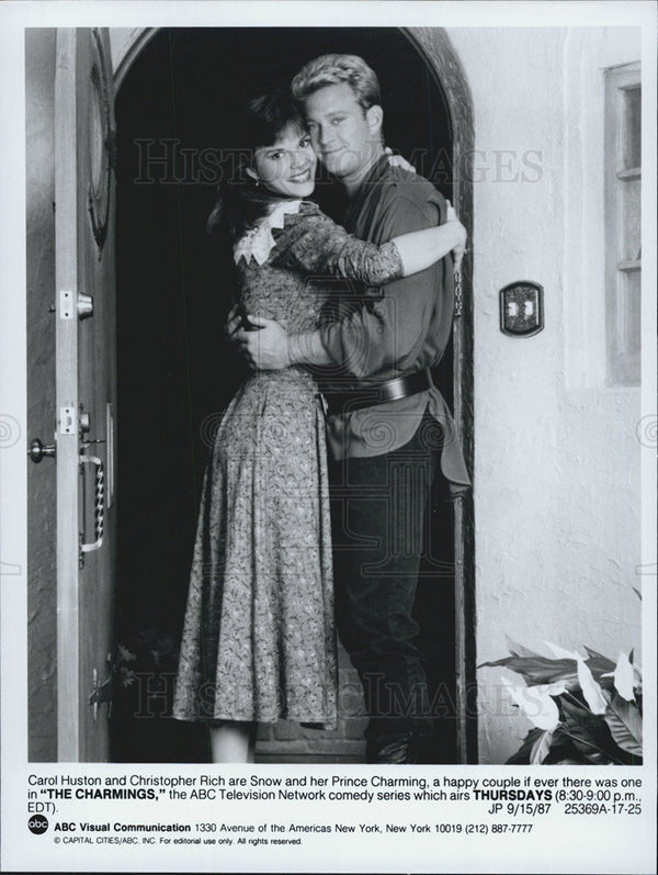 Carol Huston Actress Christopher Rich Actor Charmings Series 1987 ...