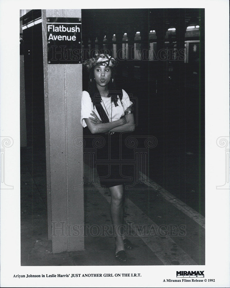 Ariyan Johnson Actress Just Another Girl On I.R.T. 1992 vintage promo ...