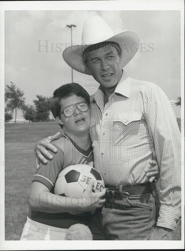 Steve Kanaly Actor Dallas Drama Television Series 1985 vintage promo ...