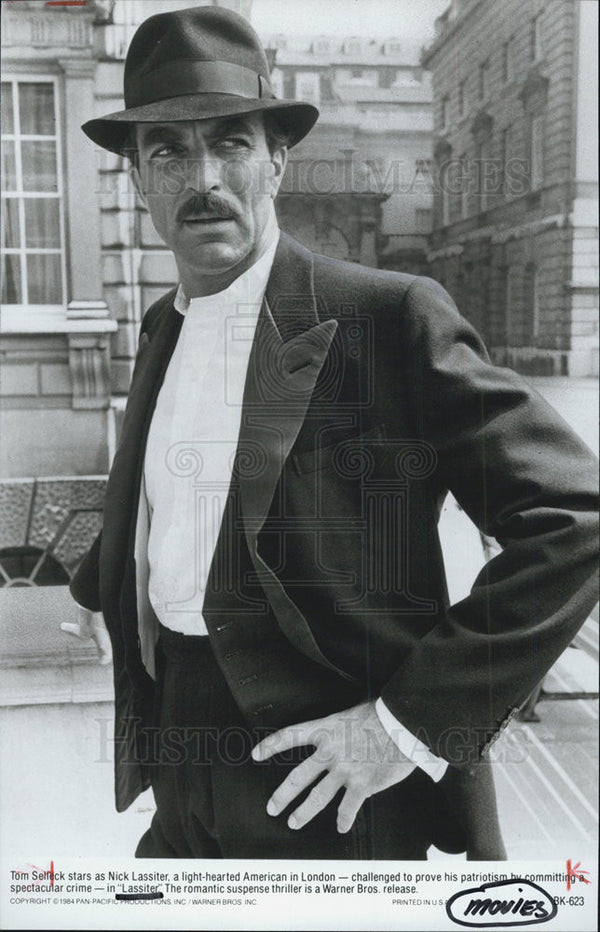 Tom Selleck Actor Lassiter Suspense Thriller Film Movie 1984 vintage ...