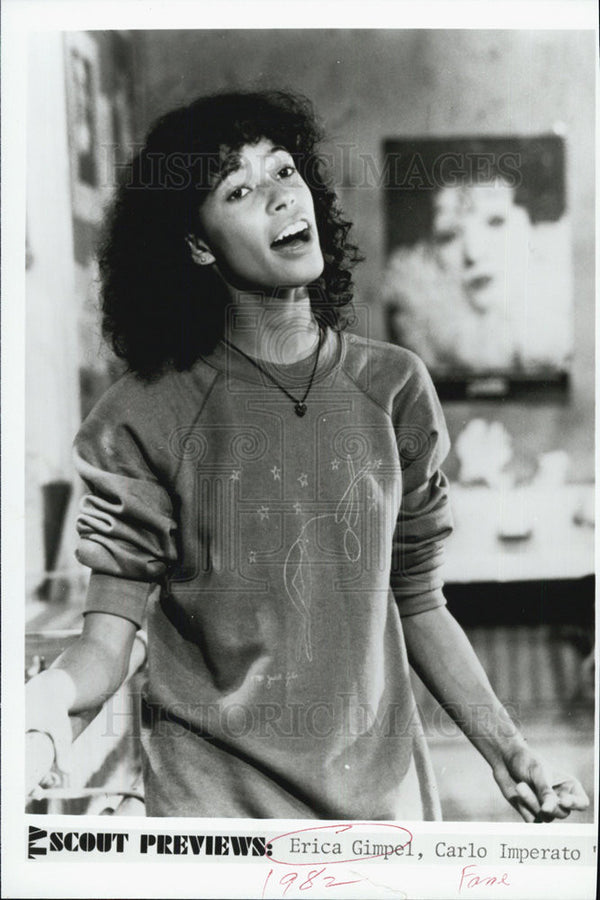 Erica Gimpel from FAME TV show 1982 vintage promo photo print ...