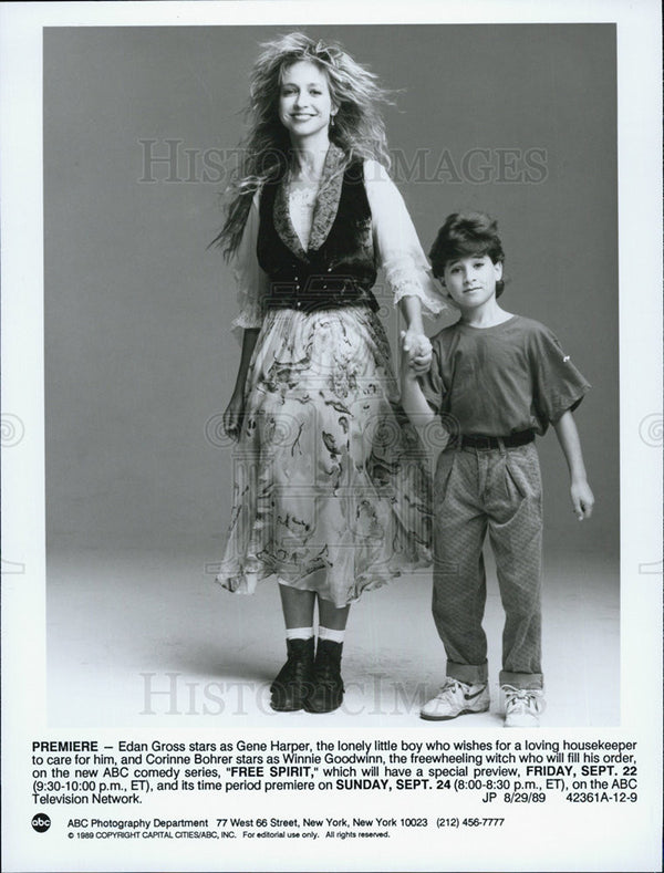 Edan Gross and Corinne Bohrer Star In Free Spirit 1989 vintage promo ...