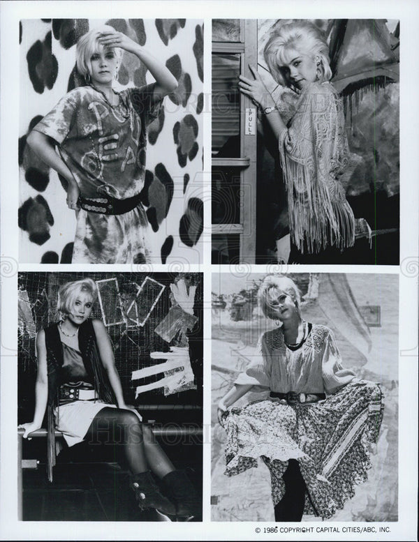 Assorted Actresses 1986 vintage promo photo print - Historic Images