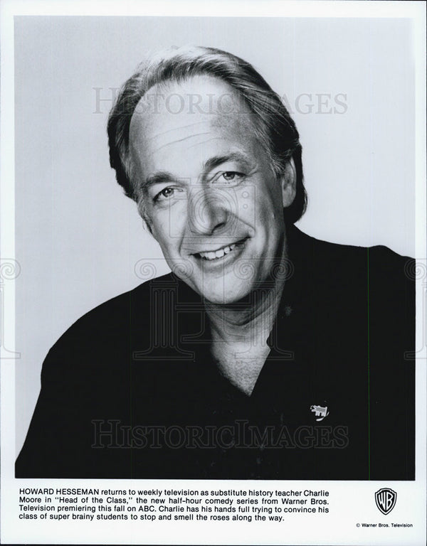 Howard Hesseman in Head of the Class 1988 vintage promo photo print ...