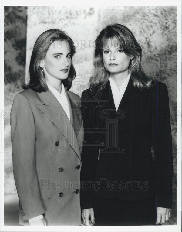 Actors Marlee Matlin Kay Lenz Reasonable Doubts 1992 vintage promo ...