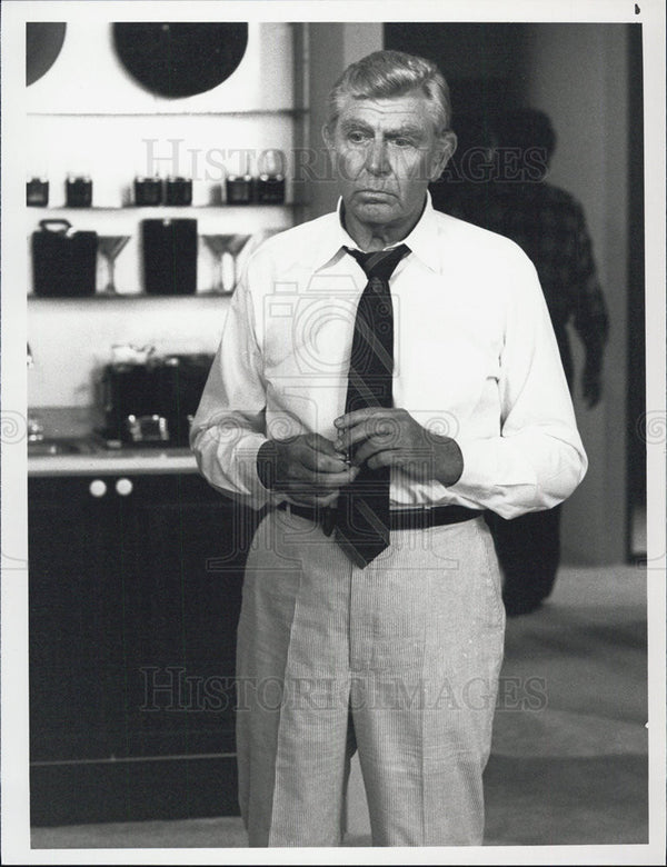 Actor Andy Griffith Portrays Ben Matlock On NBC Show Matlock 1988 ...