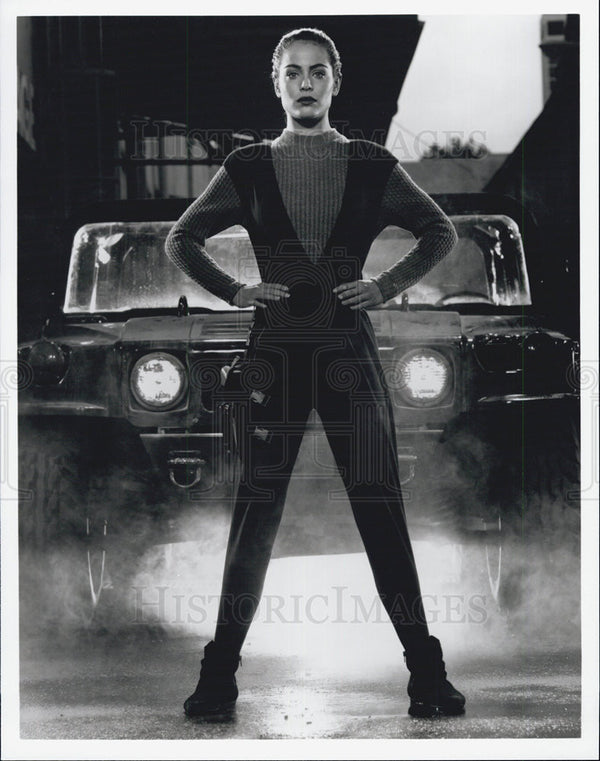 Actress Yancy Butler Starring In Mann & Machine NBC-TV 1992 vintage ...