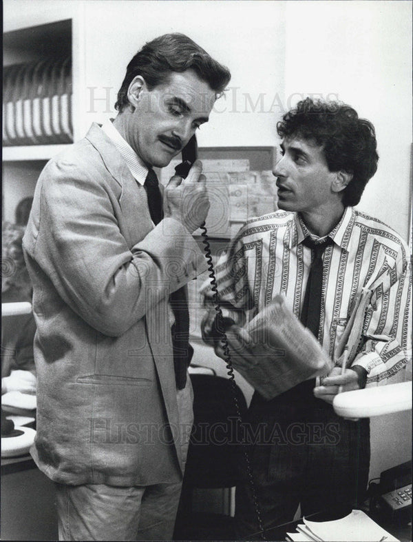 scene from shell game with Actor Rod McCary & Bill Bauer 1987 vintage ...