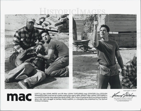 John Amos, John Turturro And Steven Randazzo In MAC 1992 vintage promo ...