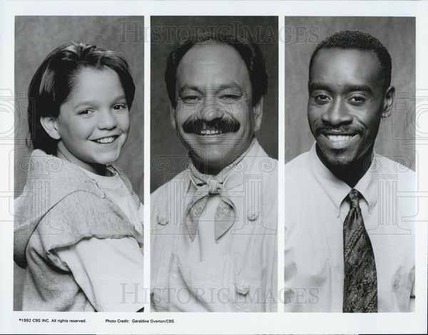 Actors Billy L. Sullivan, Cheech Marin And Don Cheadle 1992 vintage ...