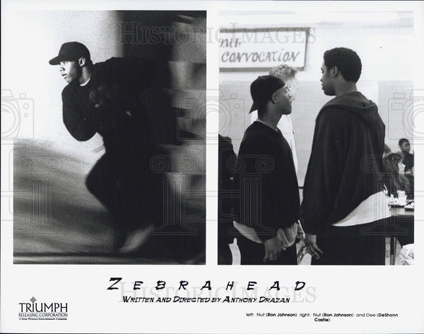 Ron Johnson in Zebrahead 1992 vintage promo photo print - Historic Images