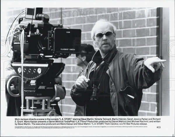 Director Mick Jackson L.A. Story Tri-Star Pictures 1991 vintage promo ...