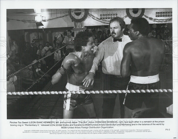 Leon Isaac Kennedy Actor Donovan Womack Penitentiary II Movie 1982 ...
