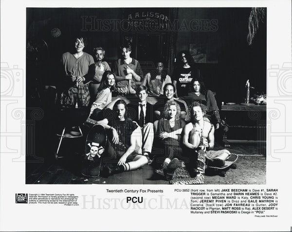 PCU Cast Jon Favreau Megan Ward Chris Young Jeremy Piven 1994 vintage ...