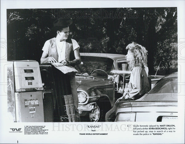 Matt Dillon and Kyra Sedgwick in Kansas Undated vintage promo photo ...