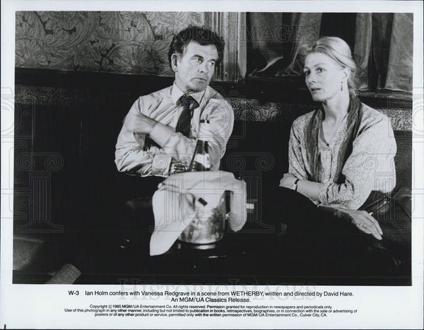 Wetherby Vanessa Redgrave Ian Holm MGM UA 1985 vintage promo photo ...