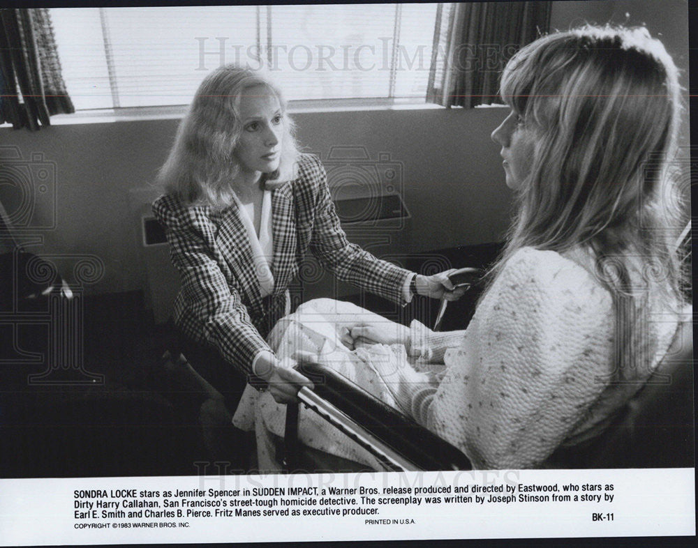 Sandra Locke in Sudden Impact 1983 vintage promo photo print - Historic ...