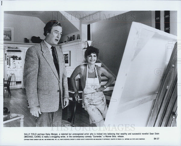 Sally Field Michael Caine Surrender Warner Bros. Comedy 1987 vintage ...