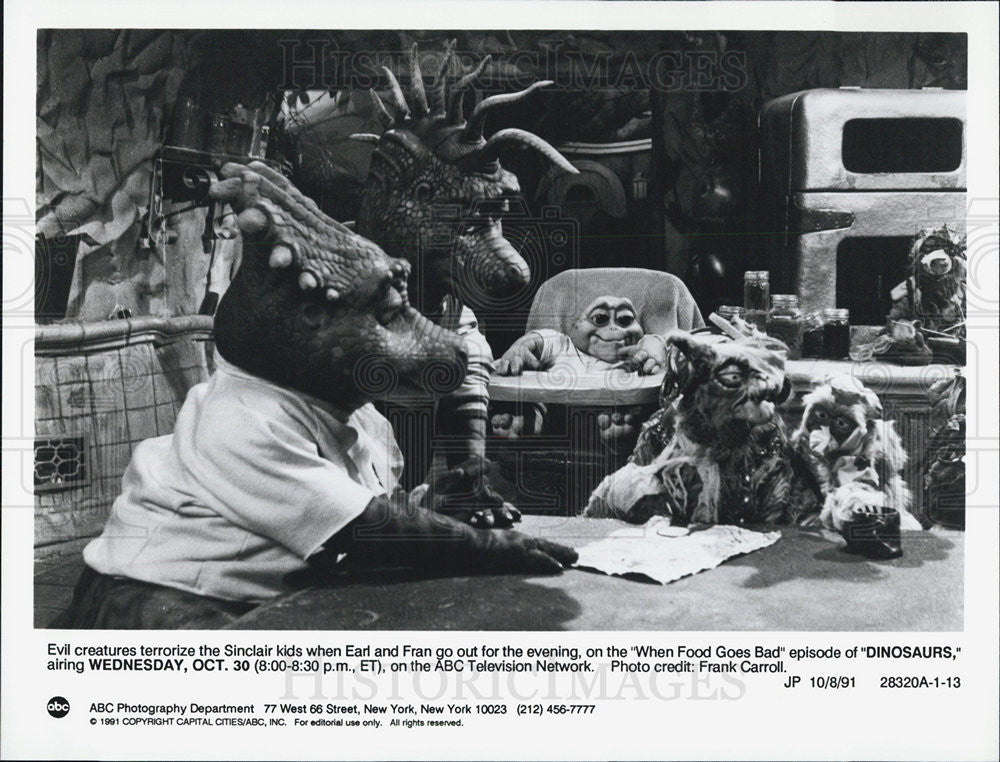 Dinosaurs Series Scene Characters Sinclair Kids Evil Creatures 1991 ...